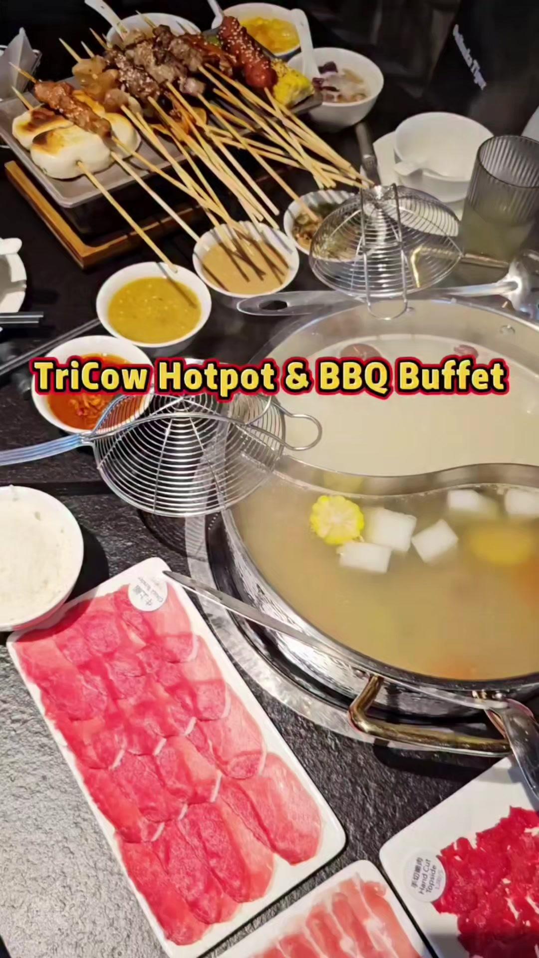 TriCow Hotpot & BBQ Buffet West Coast Plaza - Singaporean Chinese ...